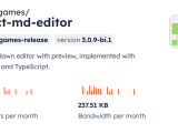 Topgames React Md Editor Cdn By Jsdelivr A Cdn For Npm And Github