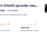 React Html5 Qrcode Reader Cdn By Jsdelivr A Cdn For Npm And Github