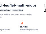 React Leaflet Multi Maps Cdn By Jsdelivr A Cdn For Npm And Github