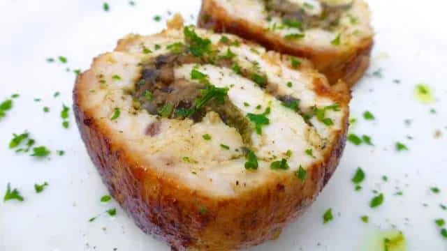 Easy Turkey Roulade with Mushroom Stuffing | Simple. Tasty. Good.