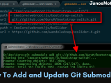 How To Add And Update Git Submodules Definition Of Submodule Junos