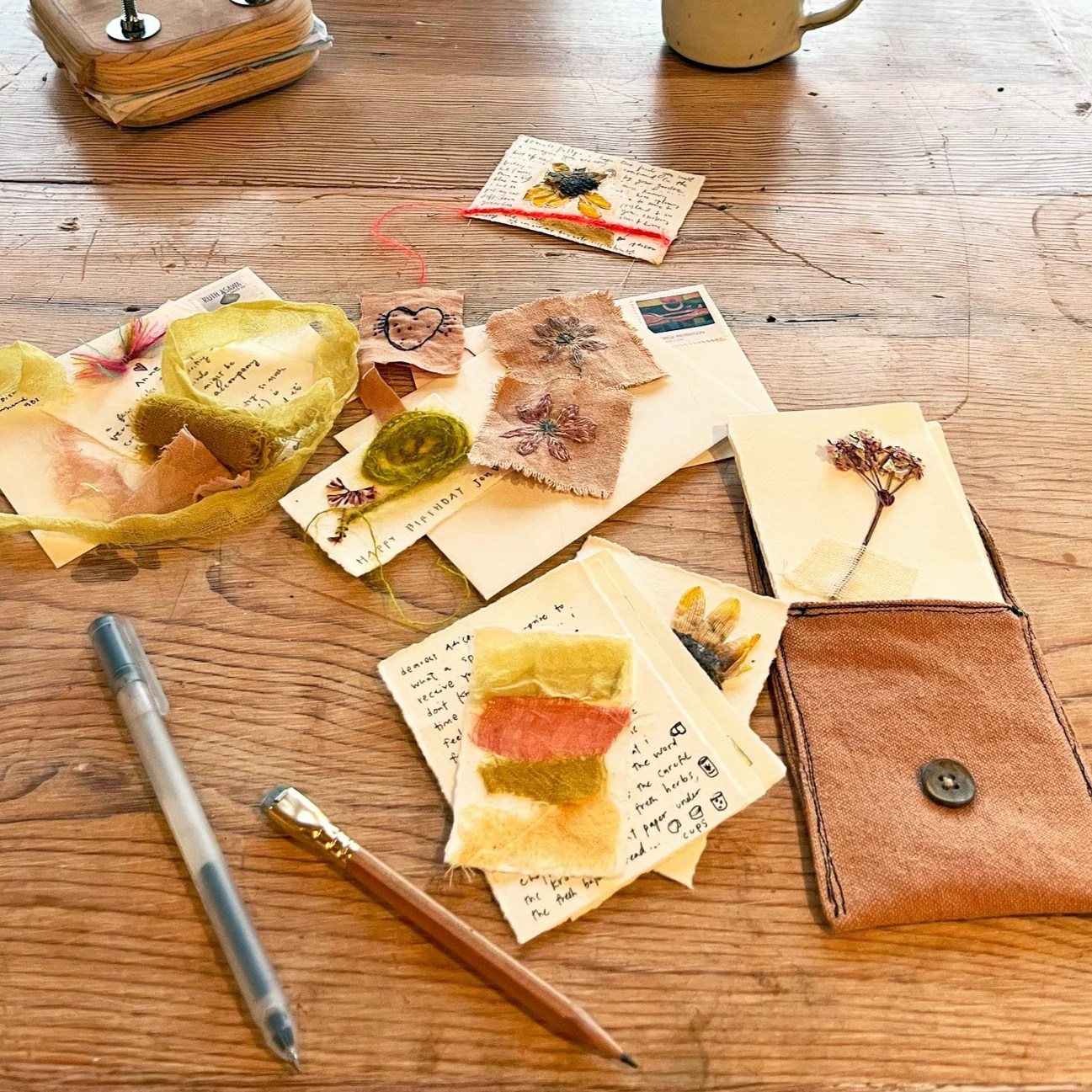 Tiny Notes Pocket Kata Golda Handmade
