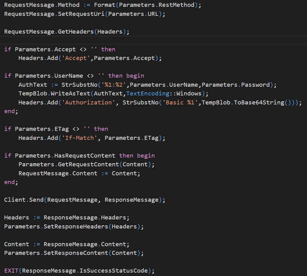 AL Web Service Examples – Kauffmann @ Dynamics 365 Business Central