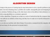 Algorithm Design And Problem Solving Notes