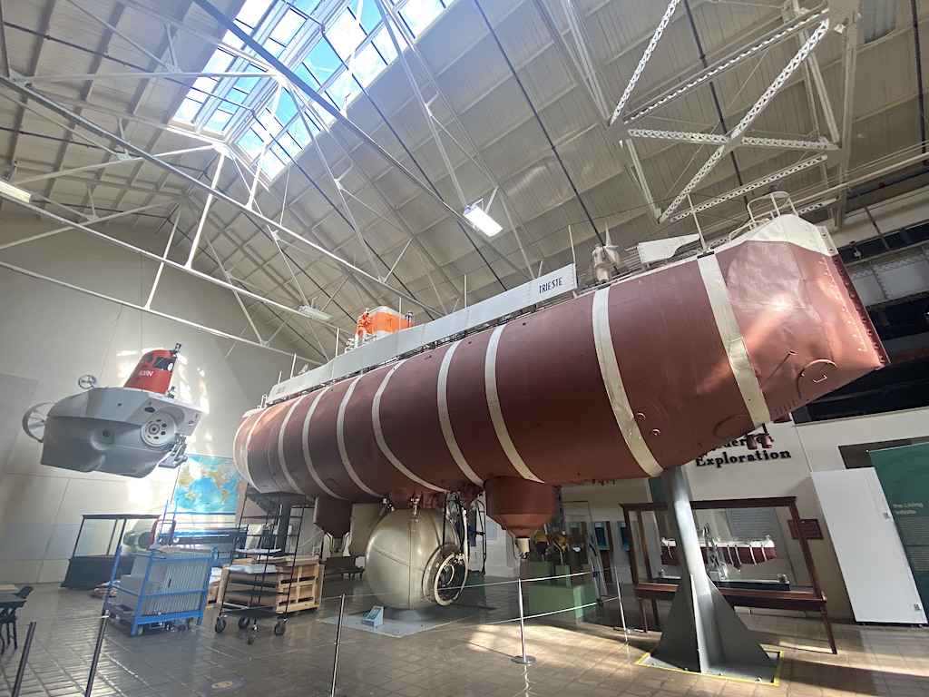 Scenes from a Visit to the National Museum of the U.S. Navy ...