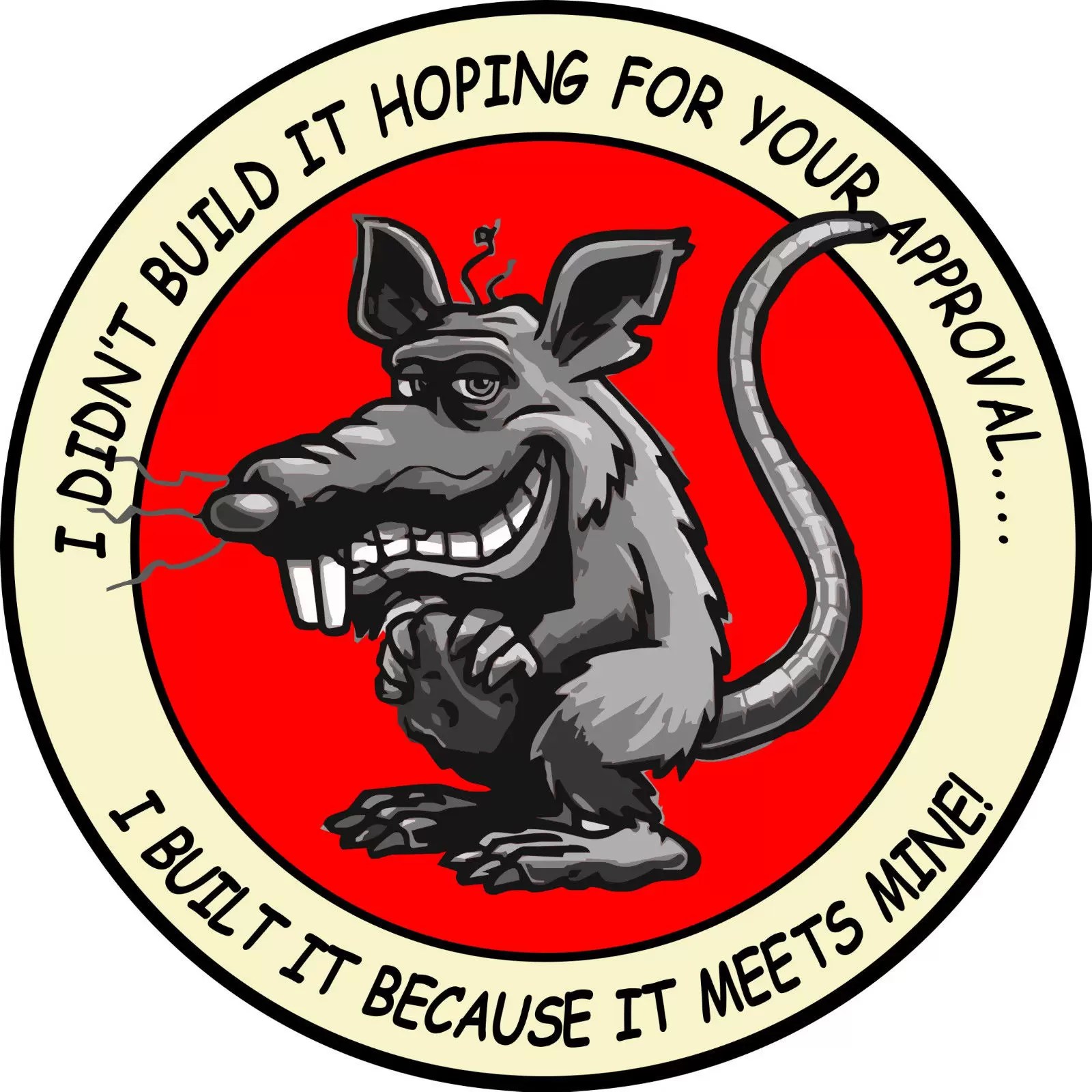 BUILT FOR MY APPROVAL STICKERS by KILLER GRAFFIX RATROD HOTROD FORD GM ...