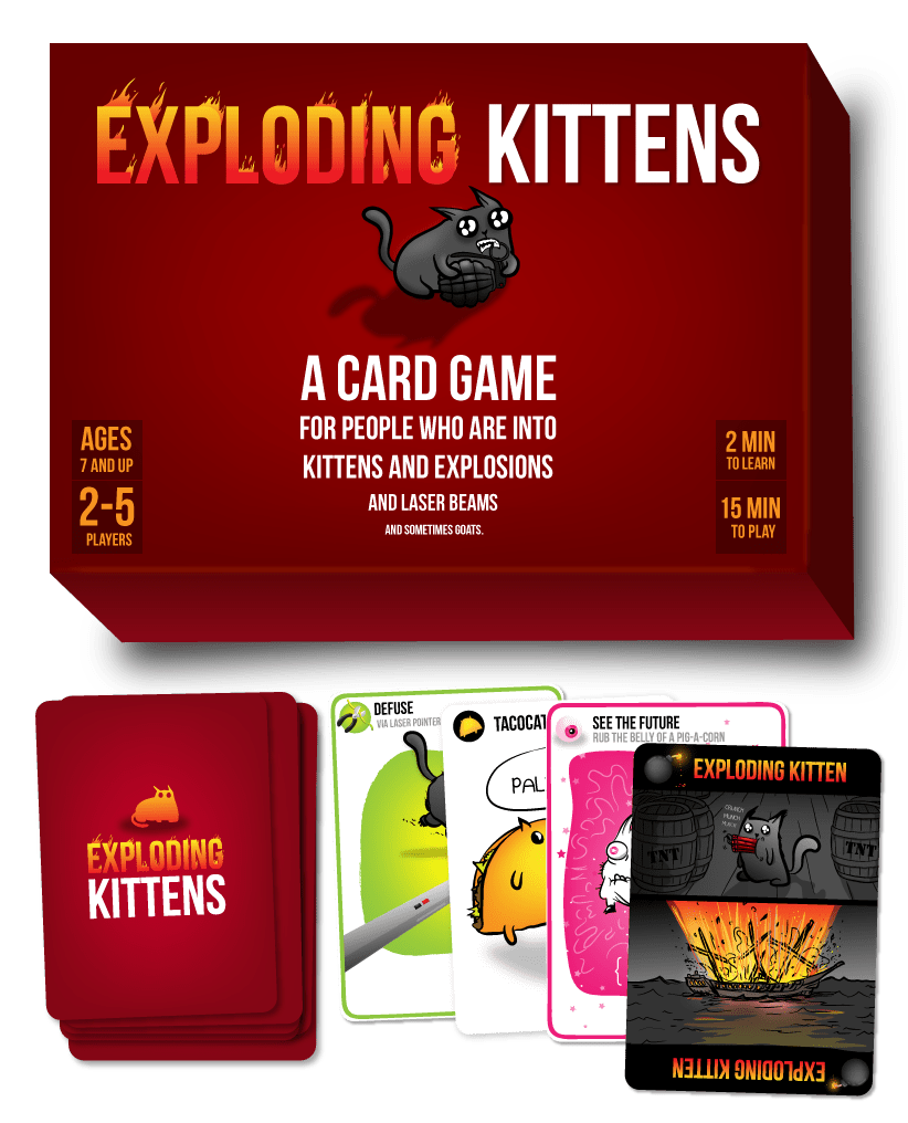 Exploding Kittens: So Much Fun It Almost Killed My Mother – Kim Werker