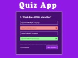 Build Quiz App Using Html Css And Javascript King Of Javascript