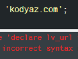Code Sqlscript In Sql Console Without Function Or Procedure