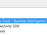 Sql Server Data Tools Installation For Bi Development On Visual Studio