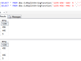 Sql Server String Split T Sql Clr Function Sample