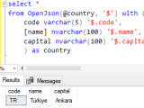 Query Json Data Using Openjson On Sql Server