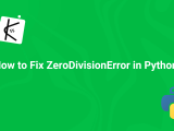 Zero Division Error Python