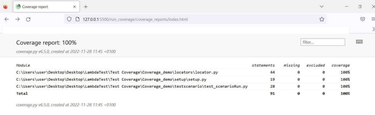 How To Generate Pytest Code Coverage Report | LambdaTest