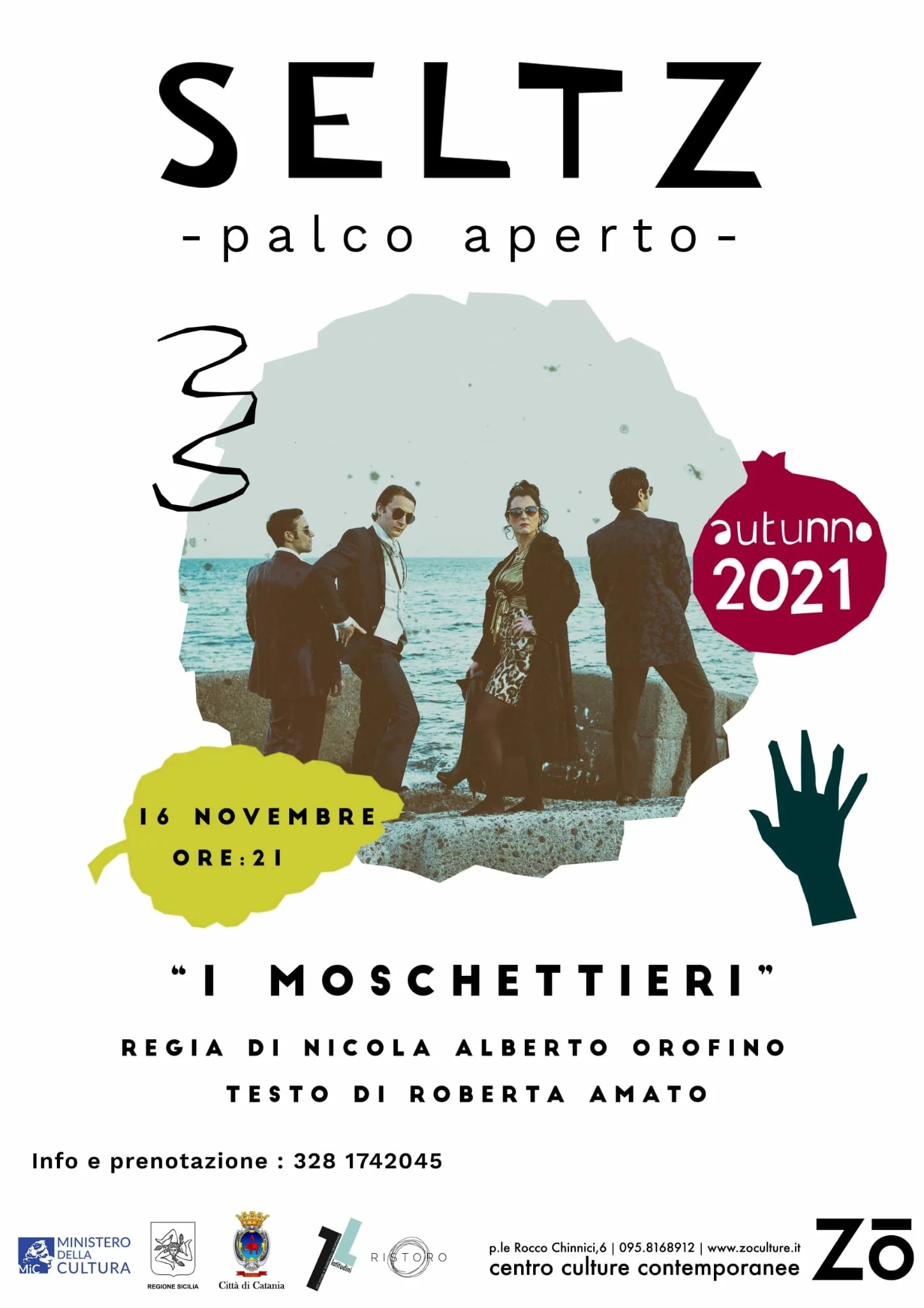 I Moschettieri di Roberta Amato in scena a Catania da Zō–centro culture ...