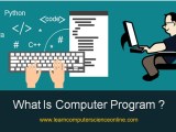 What Is Computer Program Basics Of Programming And Coding