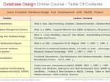 Beginners Database Design Course Online Database Mysql Project