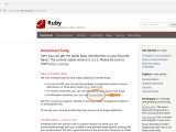 Ruby Installation