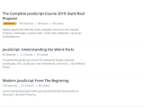 Udemy Javascript Course Get Best Sellers Here