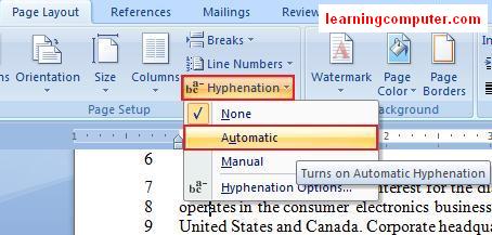 How to change layout of one page in word document - audiofad