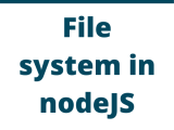 File System In Nodejs Learn Simpli