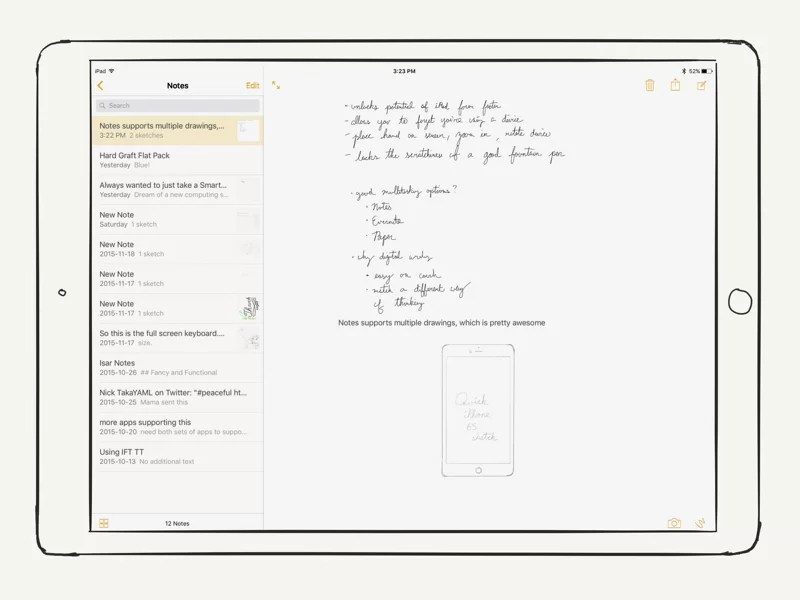 Writing Notes On Ipad Pro With Pencil – UNIPICDSEN