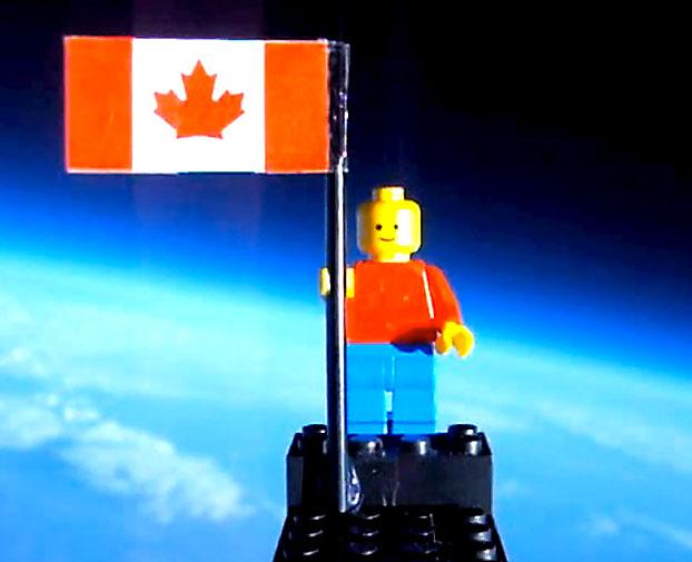 Leech Report – First Lego Man in Near Space