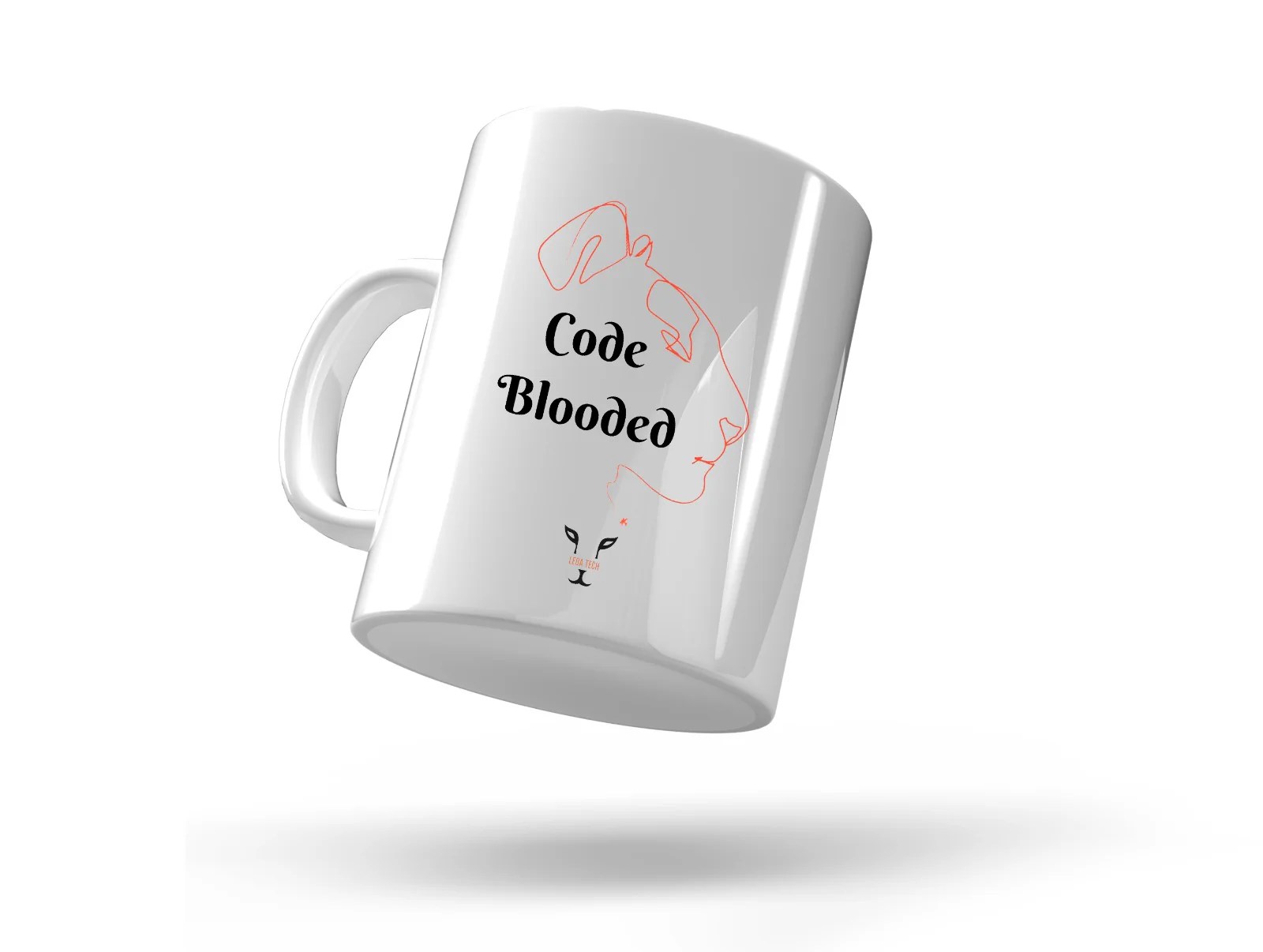 Code Blooded Mug Leoa Tech