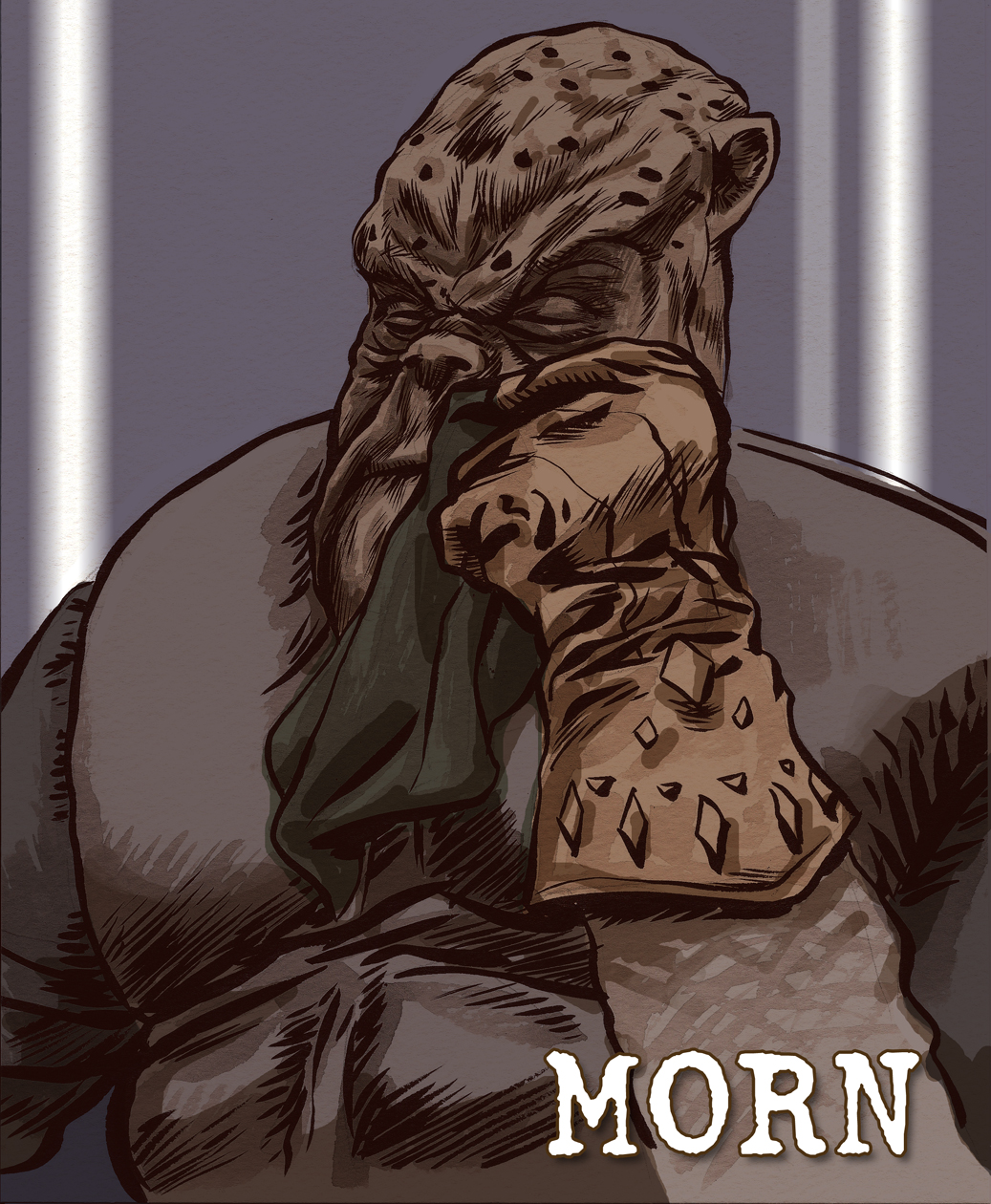 Morn - By Gilbert Armendariz - Let's Watch Star Trek