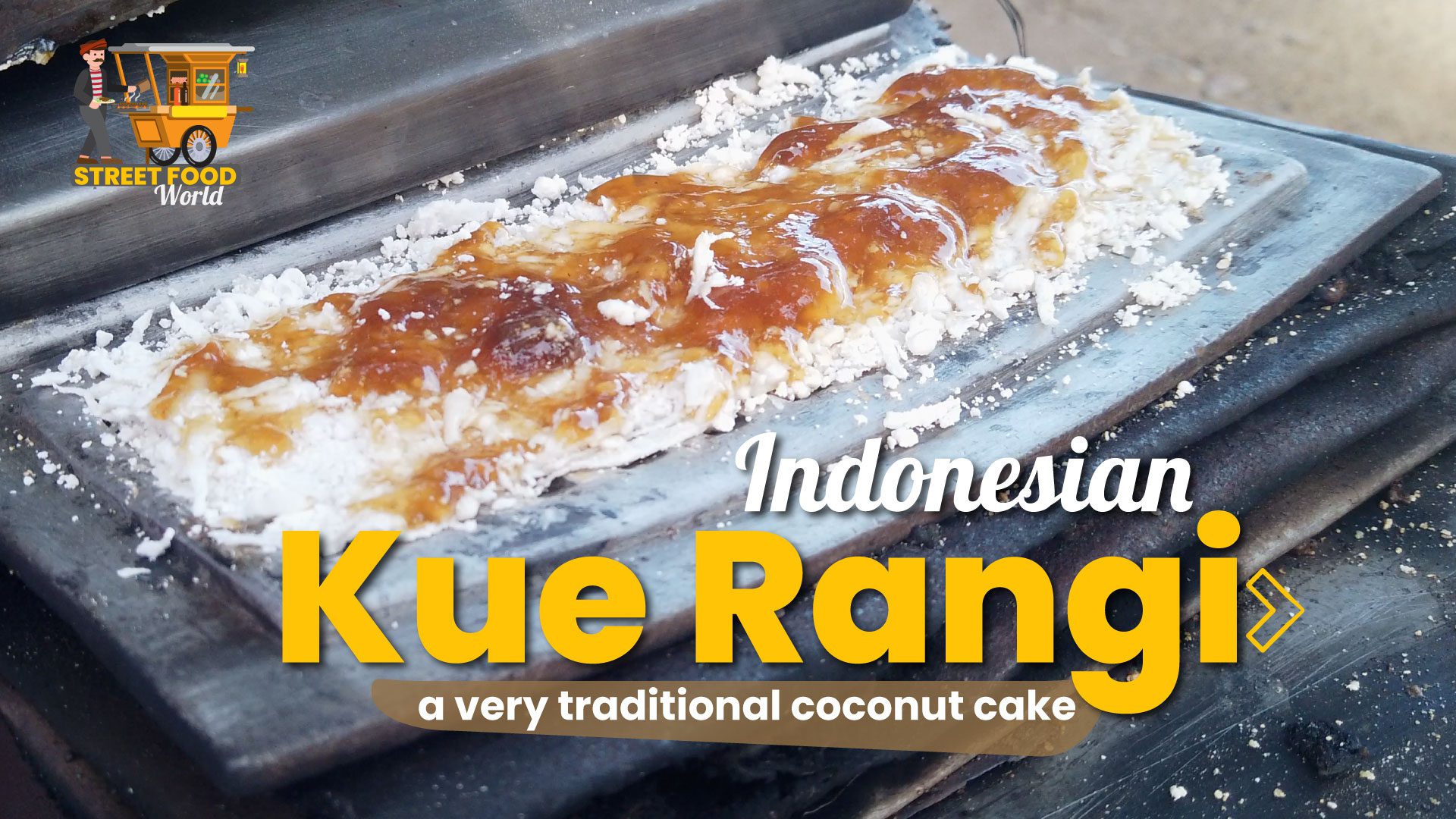Kue Rangi - A Traditional Indonesian Coconut Cake