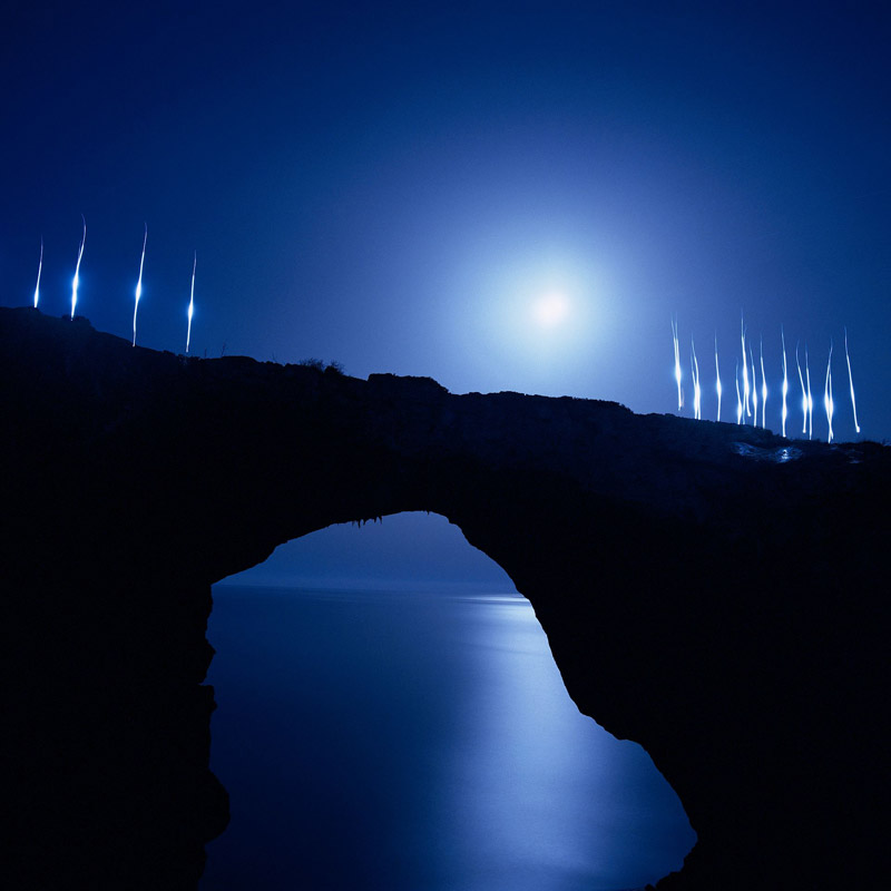 Lightmark. Dibujos con luces en la naturaleza. | Lola Duerme