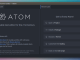 Install Atom Text Editor 1 9 On Debian Ubuntu Arch Fedora Opensuse
