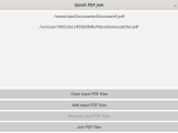 Quick Pdf Join Joins Multiple Pdf Files Together Linuxlinks