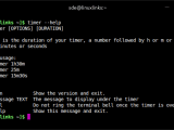 Timer Cli Countdown Timer Linuxlinks