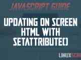 Javascript Setattribute Method What It Is How To Use It Examples