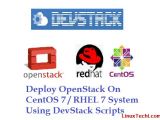 Openstack Deployment Using Devstack On Centos 7 Rhel 7