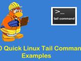 10 Quick Linux Tail Command With Examples