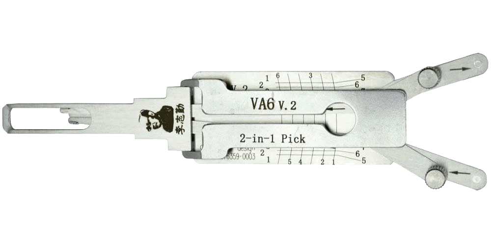 Va6 2 In 1 Tool For Renault By Original Lishi Lockpicks