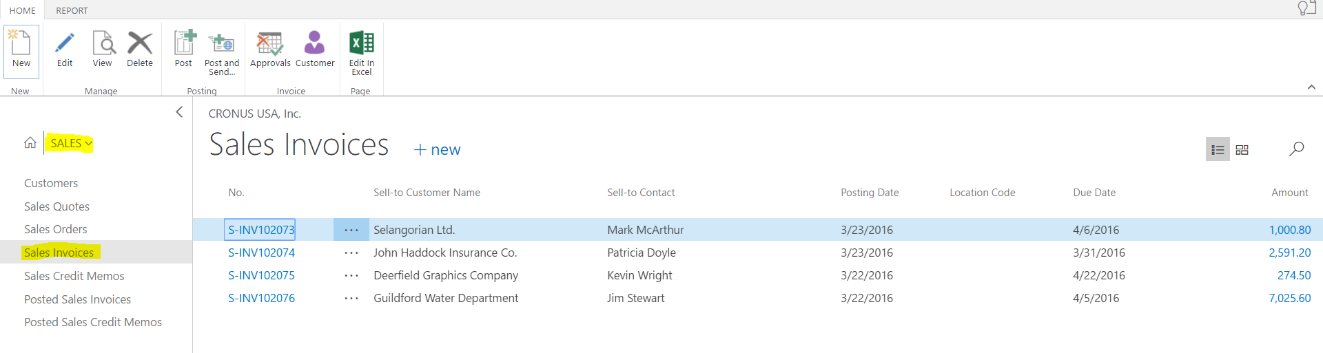 Dynamics 365 Sales Invoice Template At Anthony Monroy Blog