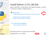 Installing Python 3 10 X On Windows