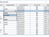 Java Swing Editable Jtable Example