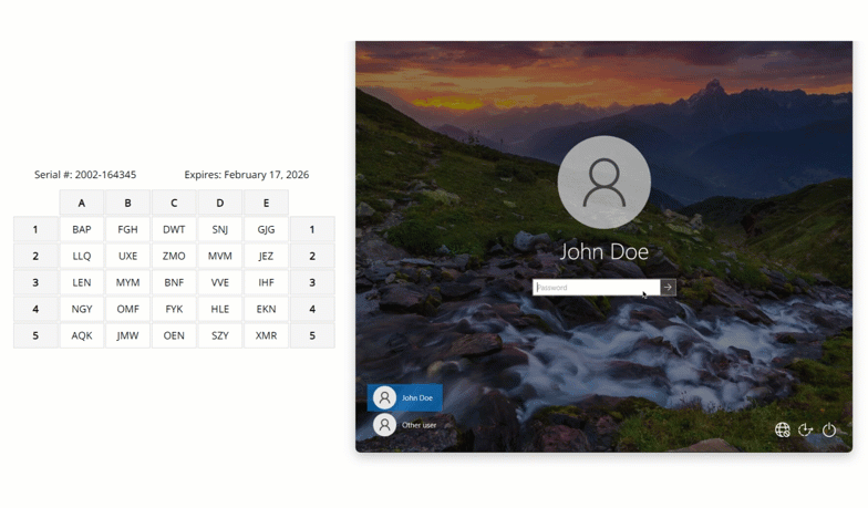 Stay Secure with 2FA Passcode Grid | LoginTC