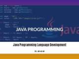 Specialist In Java Programming Language Development With 8 Years Of