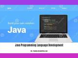 Specialist In Java Programming Language Development With 8 Years Of