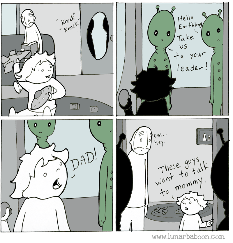 Lunarbaboon Comics Leader