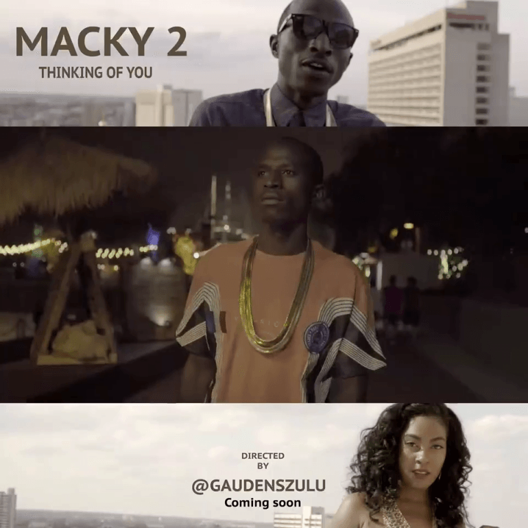 Zambia : Macky 2 unveils "Thinking of you" video