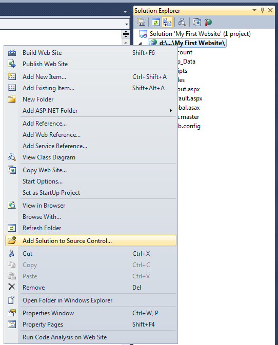 Visual Guide to Setting Up and Using Team Foundation Server 2010 (Part 4 – Trying out your Set ...
