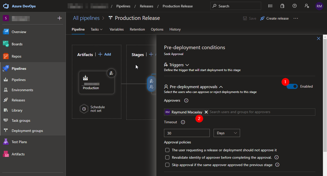 How to Gain Approval then Schedule a Release in Azure DevOps – Raymund ...