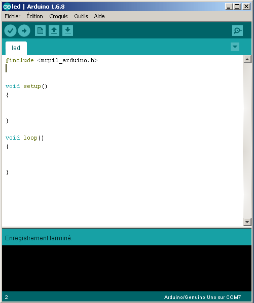 Nouveau tutoriel pour la version MRPi1 Arduino - Mace Robotics