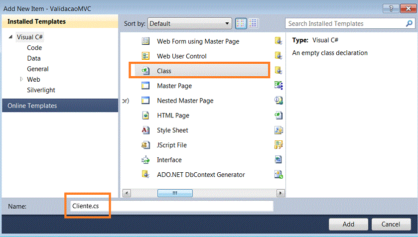 ASP .NET MVC 3 – Um pouco de Validações e Verificações | Apontamentos